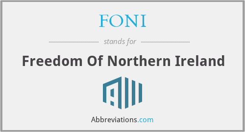 What does FONI stand for?