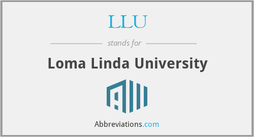 What does LLU stand for?