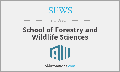 What does SFWS stand for?