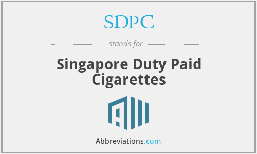 What does SDPC stand for?