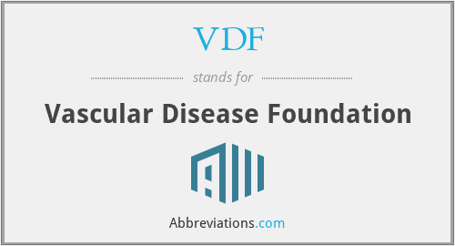 What does VDF stand for?