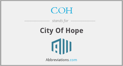 What does COH stand for?