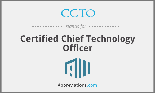 What does CCTO stand for?