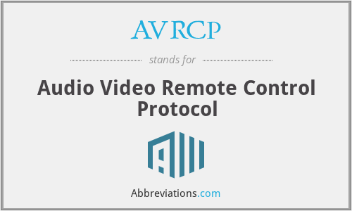 What does AVRCP stand for?