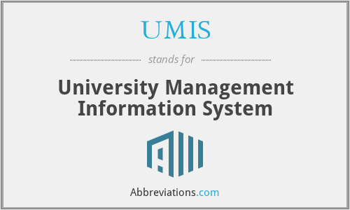 UMIS - University Management Information System