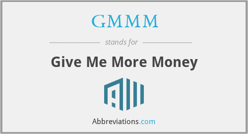 What does GMMM stand for?