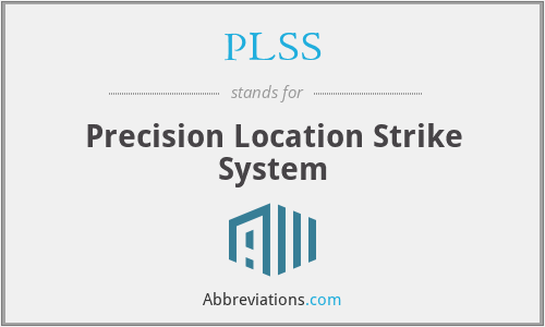 What does PLSS stand for?