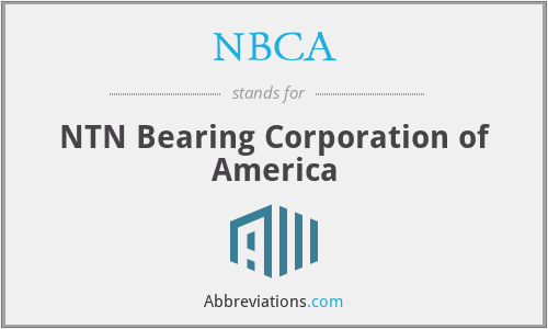 What does NBCA stand for?