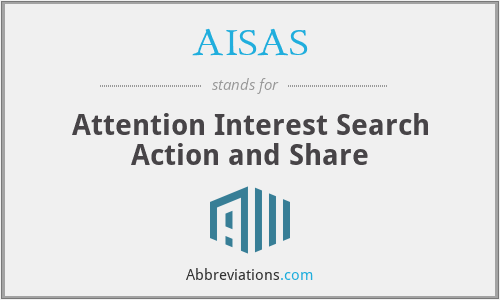 What does AISAS stand for?