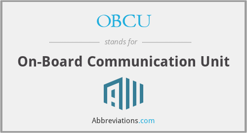 What does OBCU stand for?