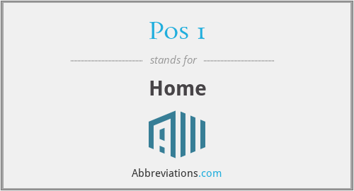 What is the abbreviation for Home?