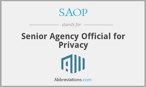 What does SAOP stand for?