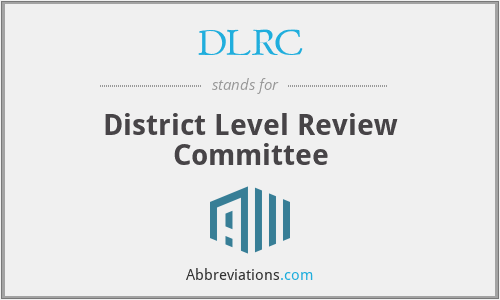 What does DLRC stand for?