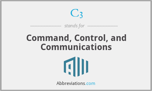 What does C3 stand for?
