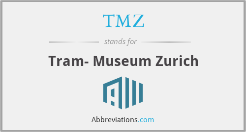 What does TMZ stand for?