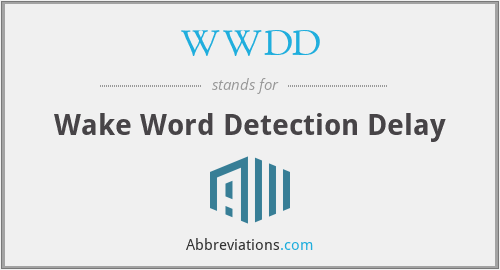 What does WWDD stand for?