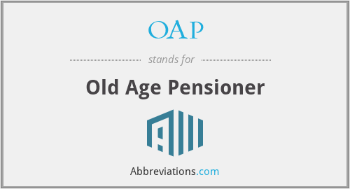 What does OAP stand for?