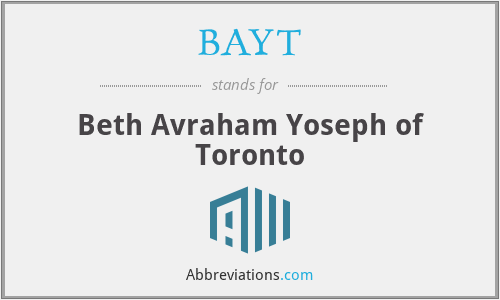 What does BA YT stand for?