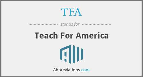What does TFA stand for?