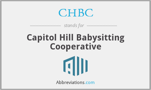 What does CHBC stand for?