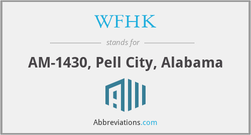 What does WFHK stand for?