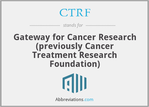 What does CTRF stand for?