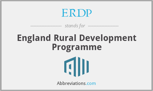 What does ERDP stand for?