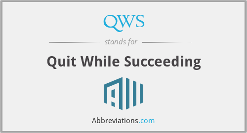 What does QWS stand for?