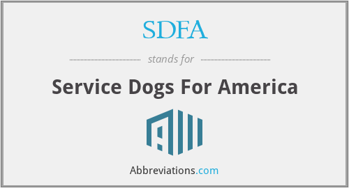 What does SDFA stand for?