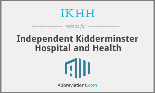 What does IKHH stand for?