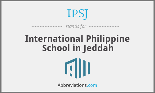 IPSJ - International Philippine School in Jeddah