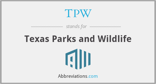 What does TPW stand for?