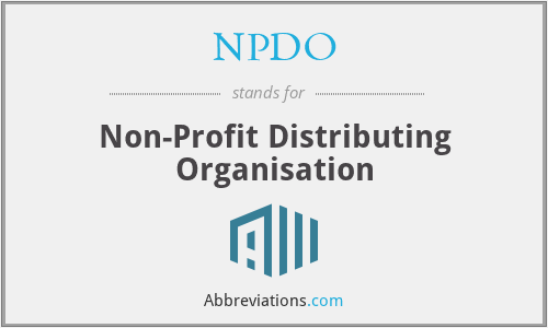 What does NPDO stand for?