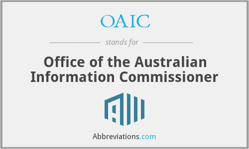 What does OAIC stand for?