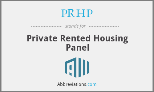 What does PRHP stand for?