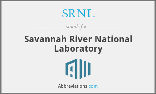 What does SRNL stand for?