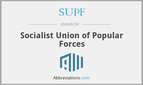What does SUPF stand for?
