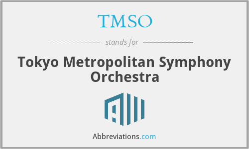 What does TMSO stand for?