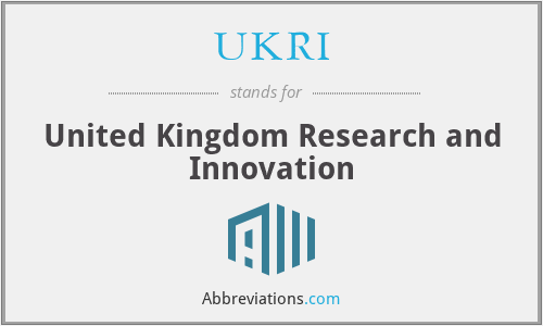 What does UKRI stand for?