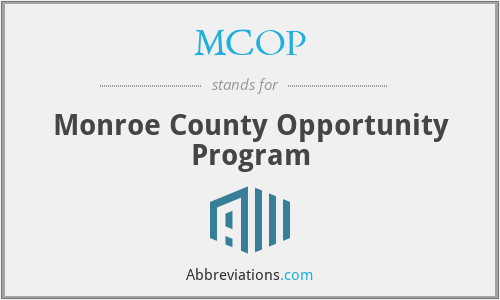 What does MCOP stand for?