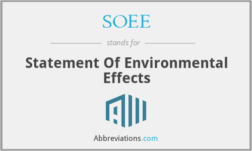What does SOEE stand for?