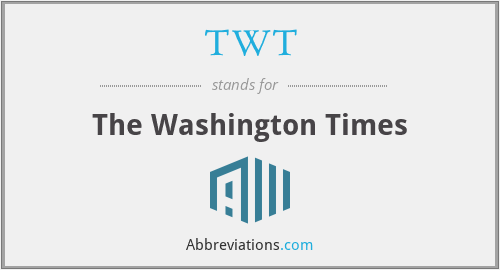What does TWT stand for?