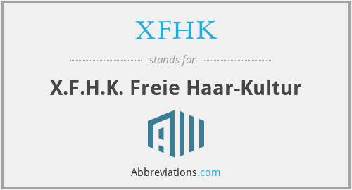 What does XFHK stand for?