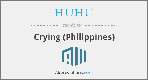 What does HUHU stand for?