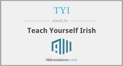 What does TYI stand for?