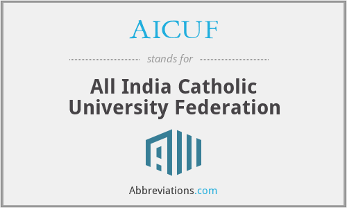 What does AICUF stand for?