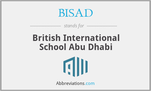 What does BISAD stand for?