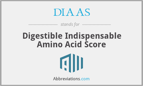 What does DIAAS stand for?