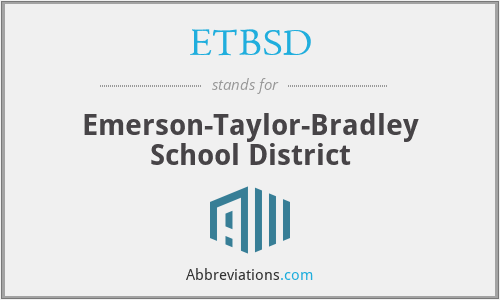 What does ETBSD stand for?