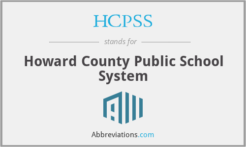What does HCPSS stand for?